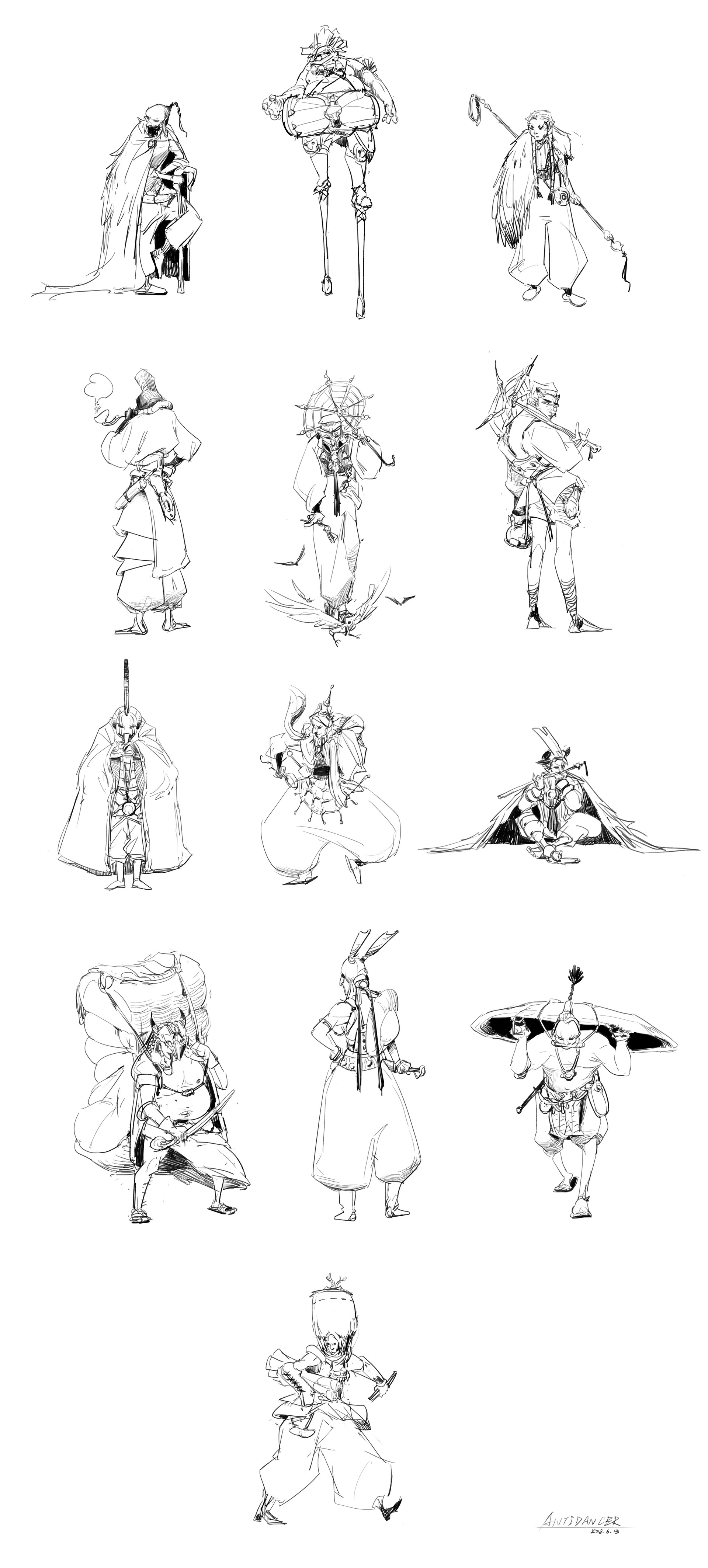 Taoist Priest Drawing