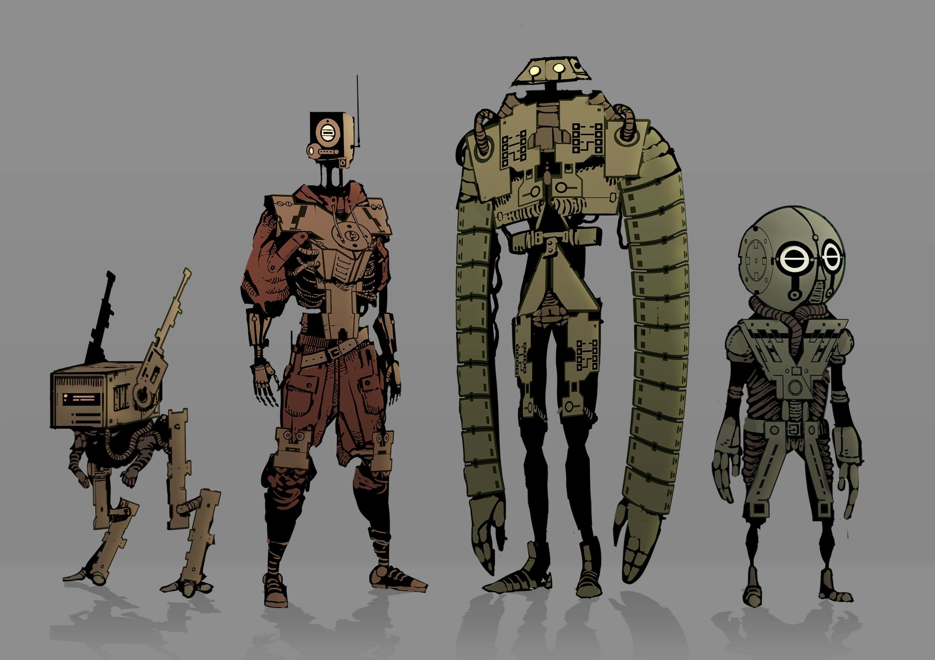 ArtStation - Robot Team