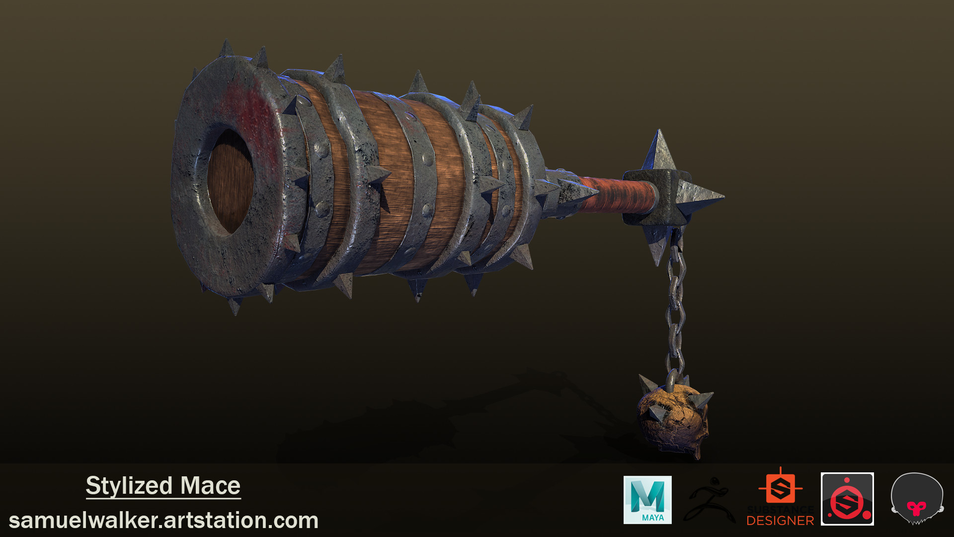 Samuel Walker - Stylized Mace