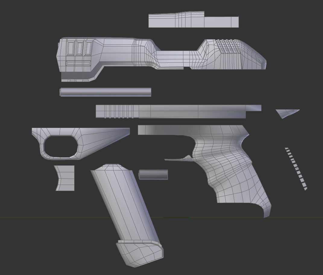 Jordan Maddox - Sci-Fi Pistol