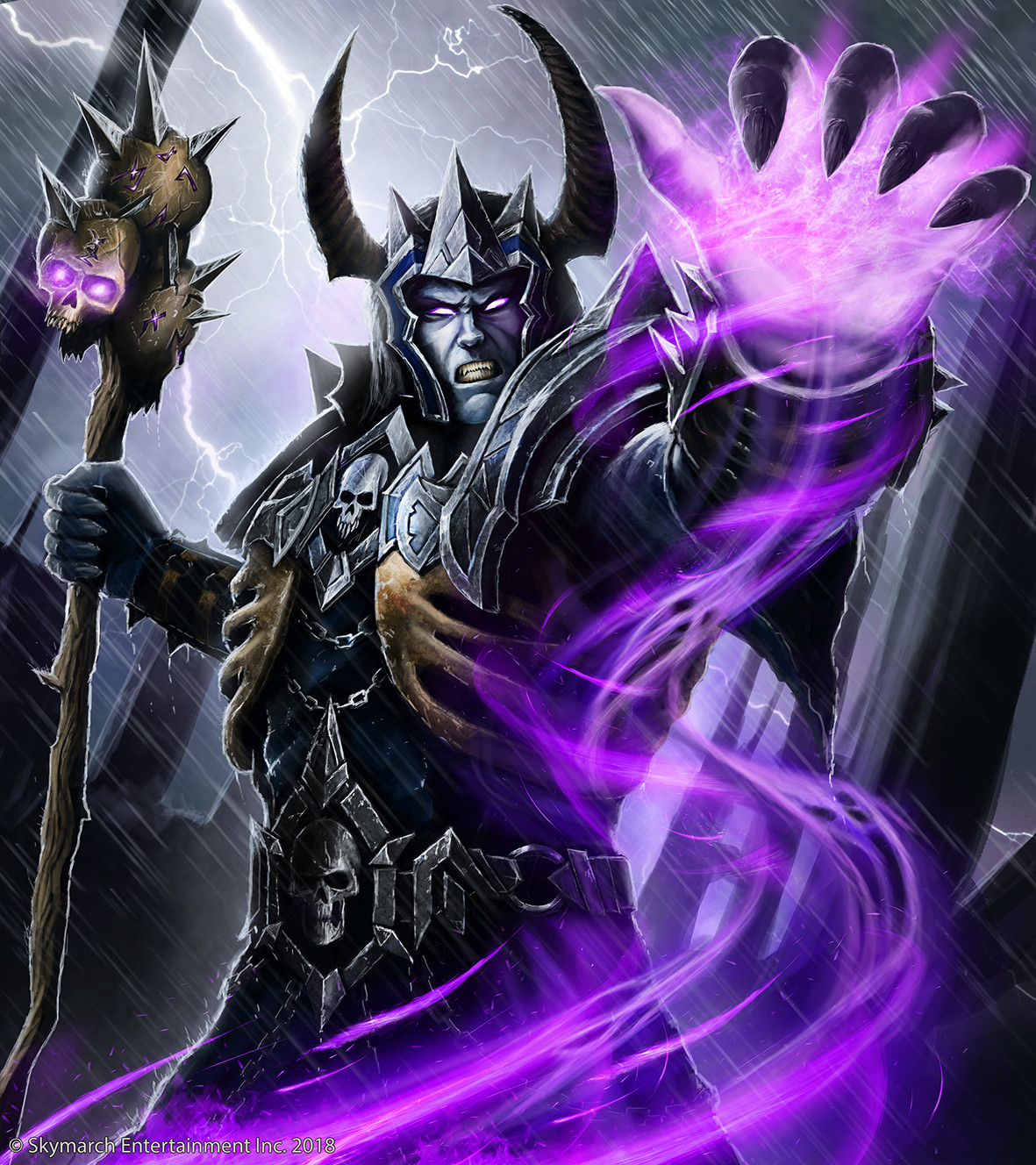 Evil Warlock Color Printable