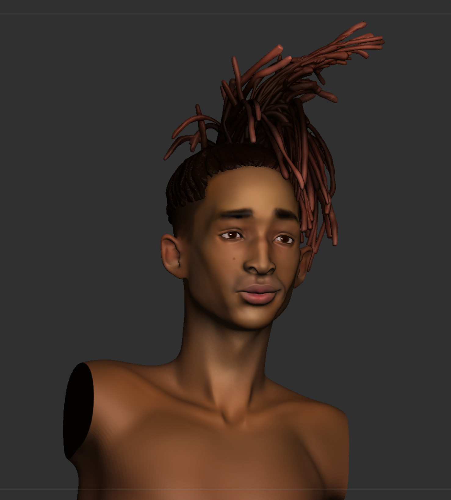 Jaden Smith Mohawk