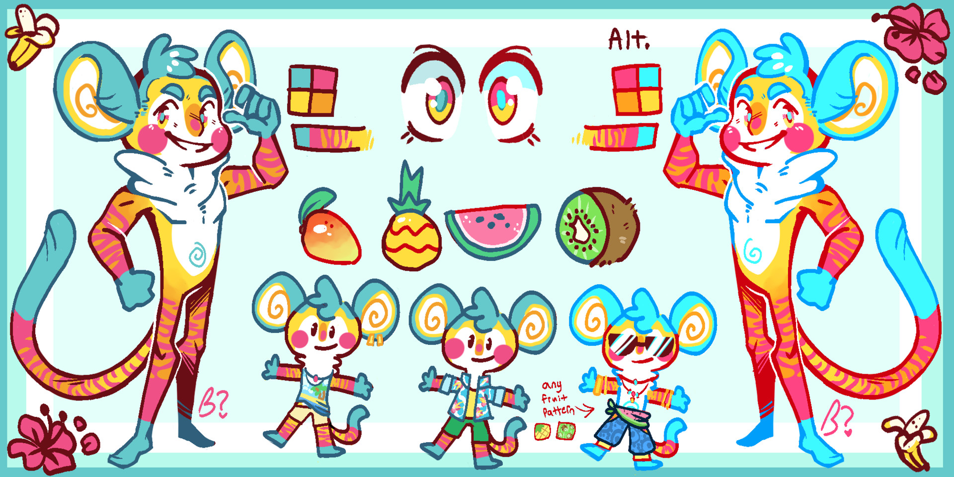 ArtStation - Nico the summer monkey