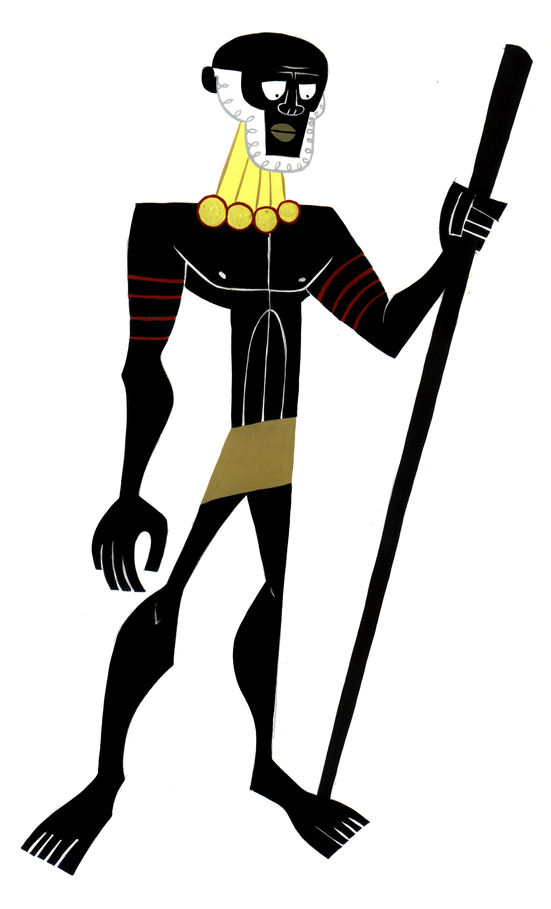 Genndy Tartakovsky Samurai Jack Art