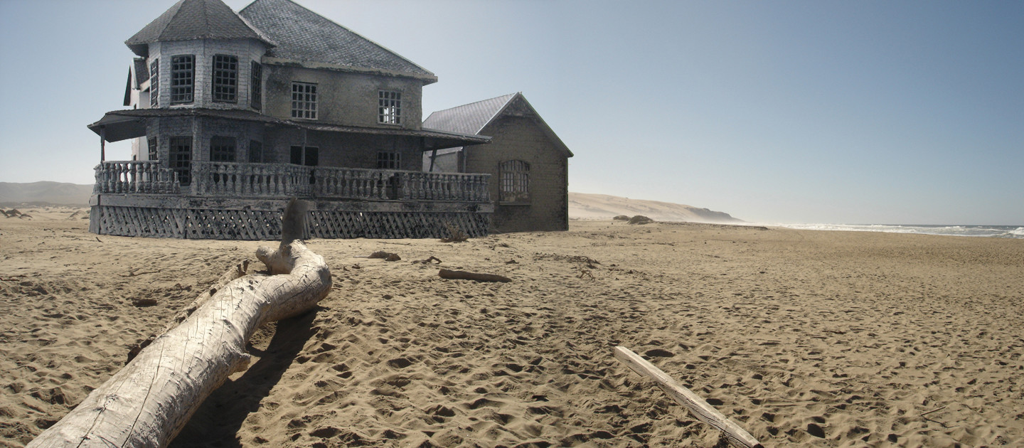 ArtStation - abandoned beach house
