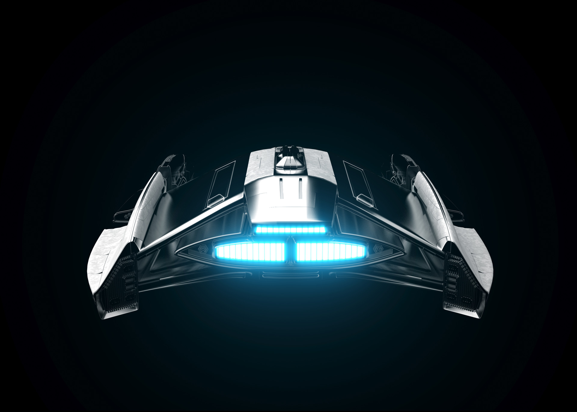 Alexey Melnikov - "Streamlined"-spaceship class Fighter