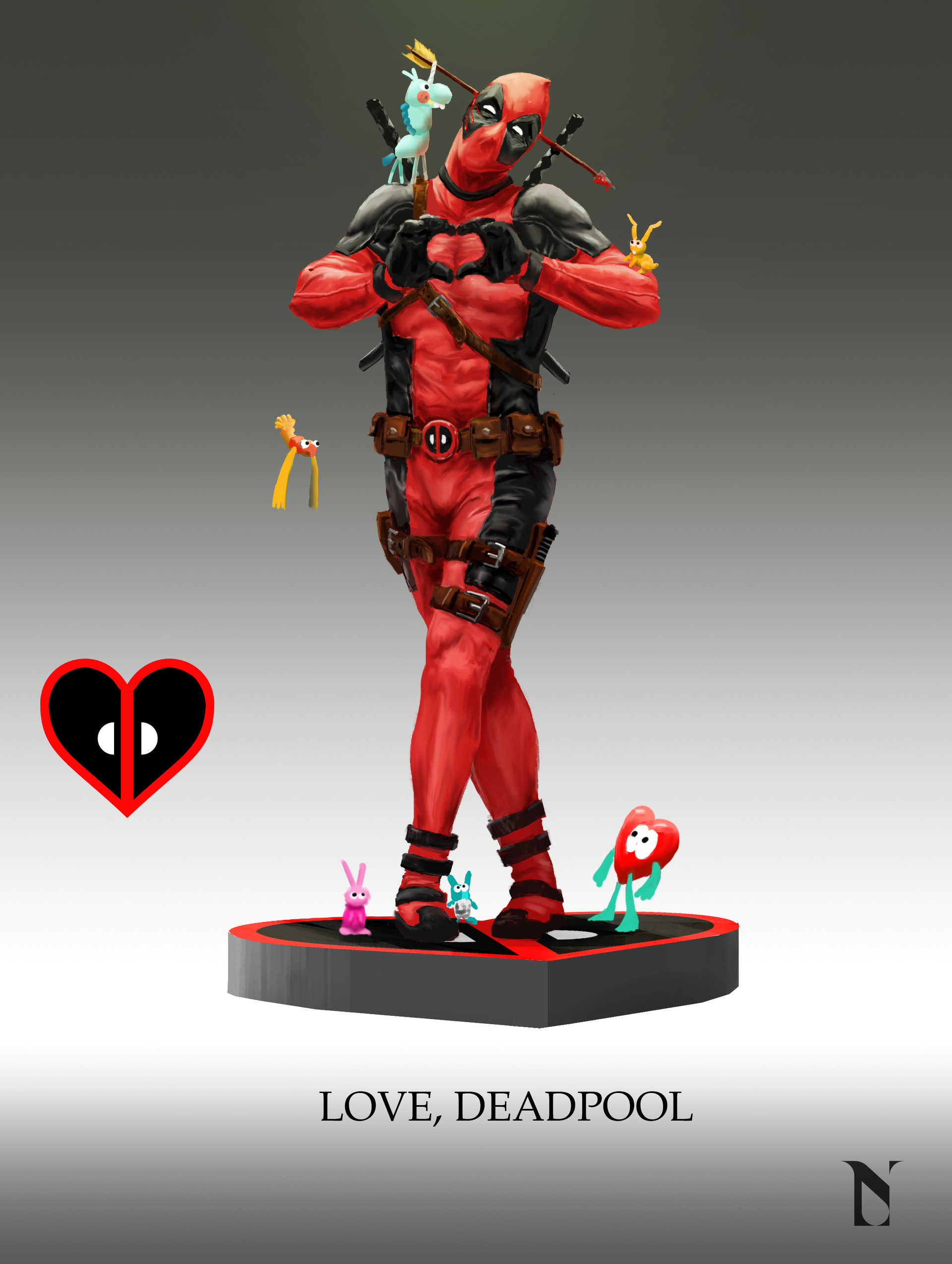 ArtStation - Love, Deadpool