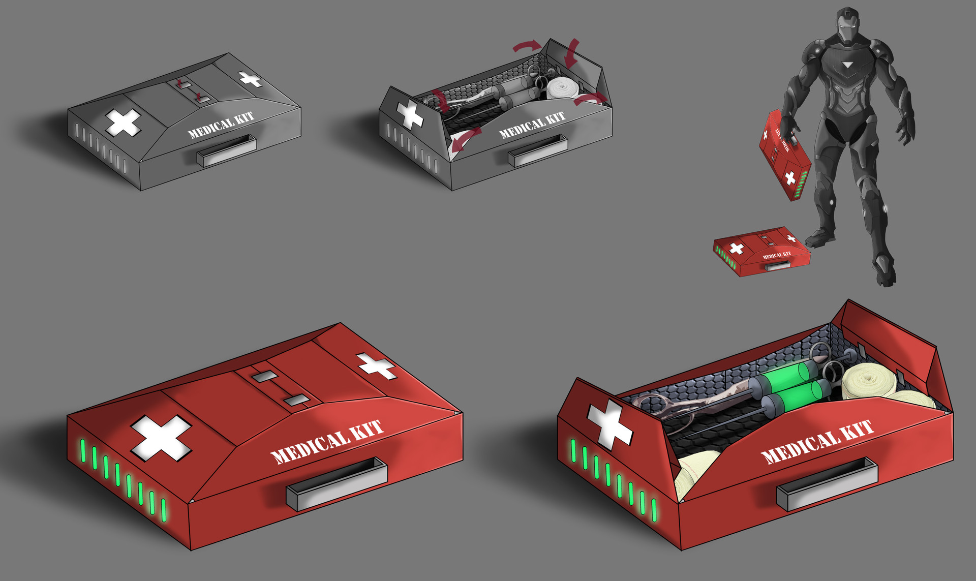 ArtStation - Medical Kit Concept
