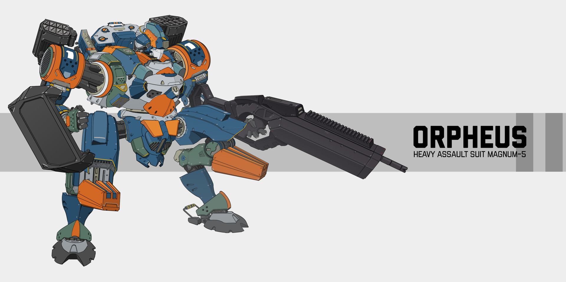 ArtStation - ORPHEUS 2 - Assault Suit