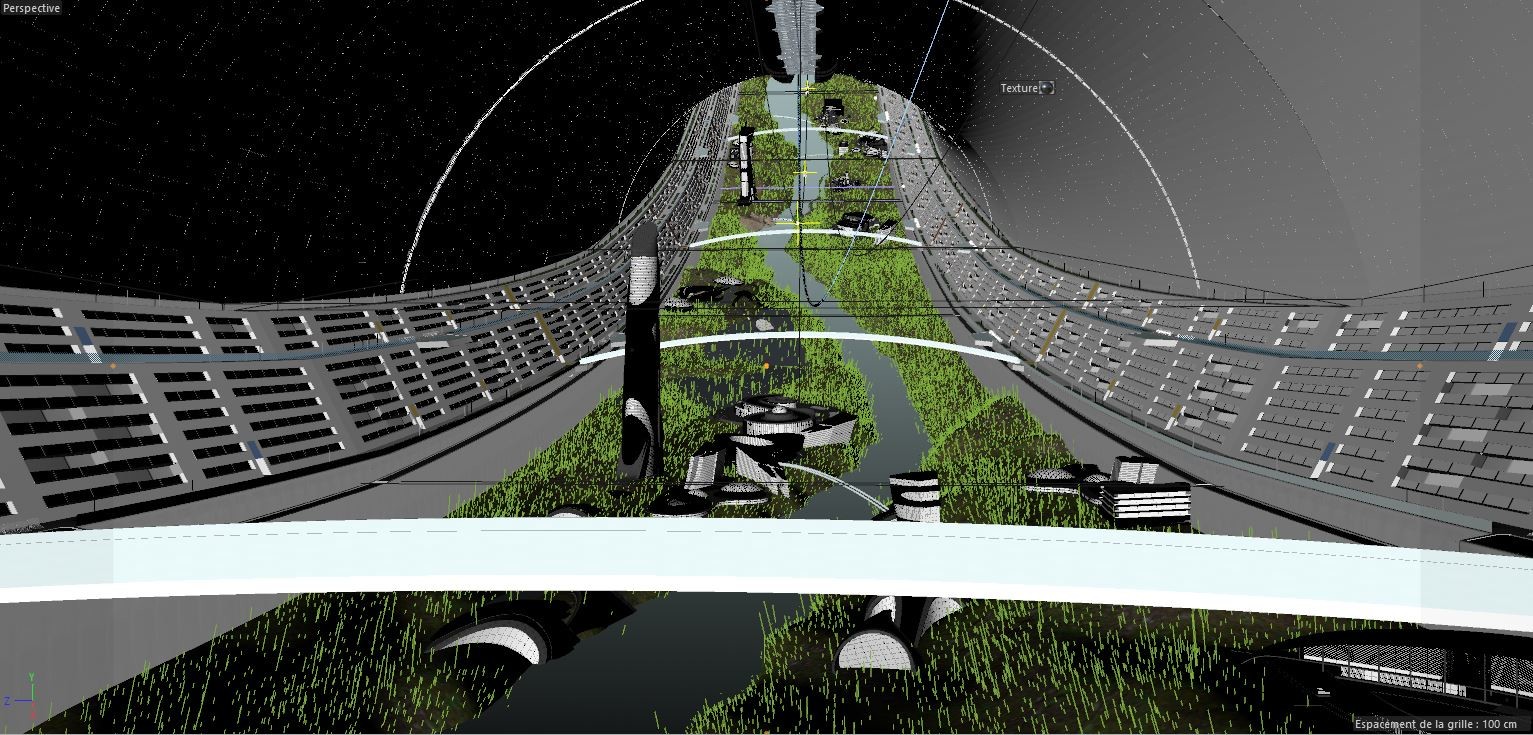 Antoine Van Bergen - Project Hyperion - Space Colony Habitats