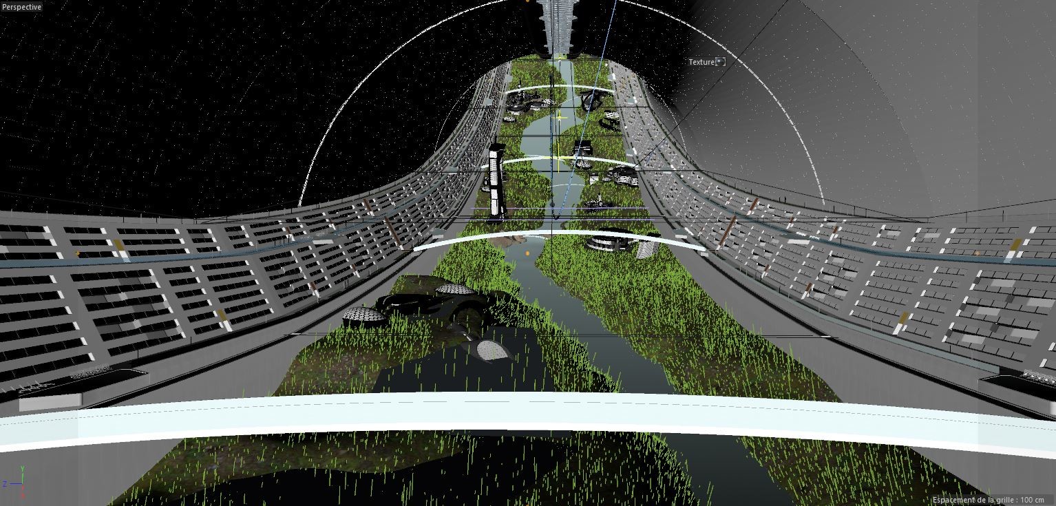 Antoine Van Bergen - Project Hyperion - Space Colony Habitats