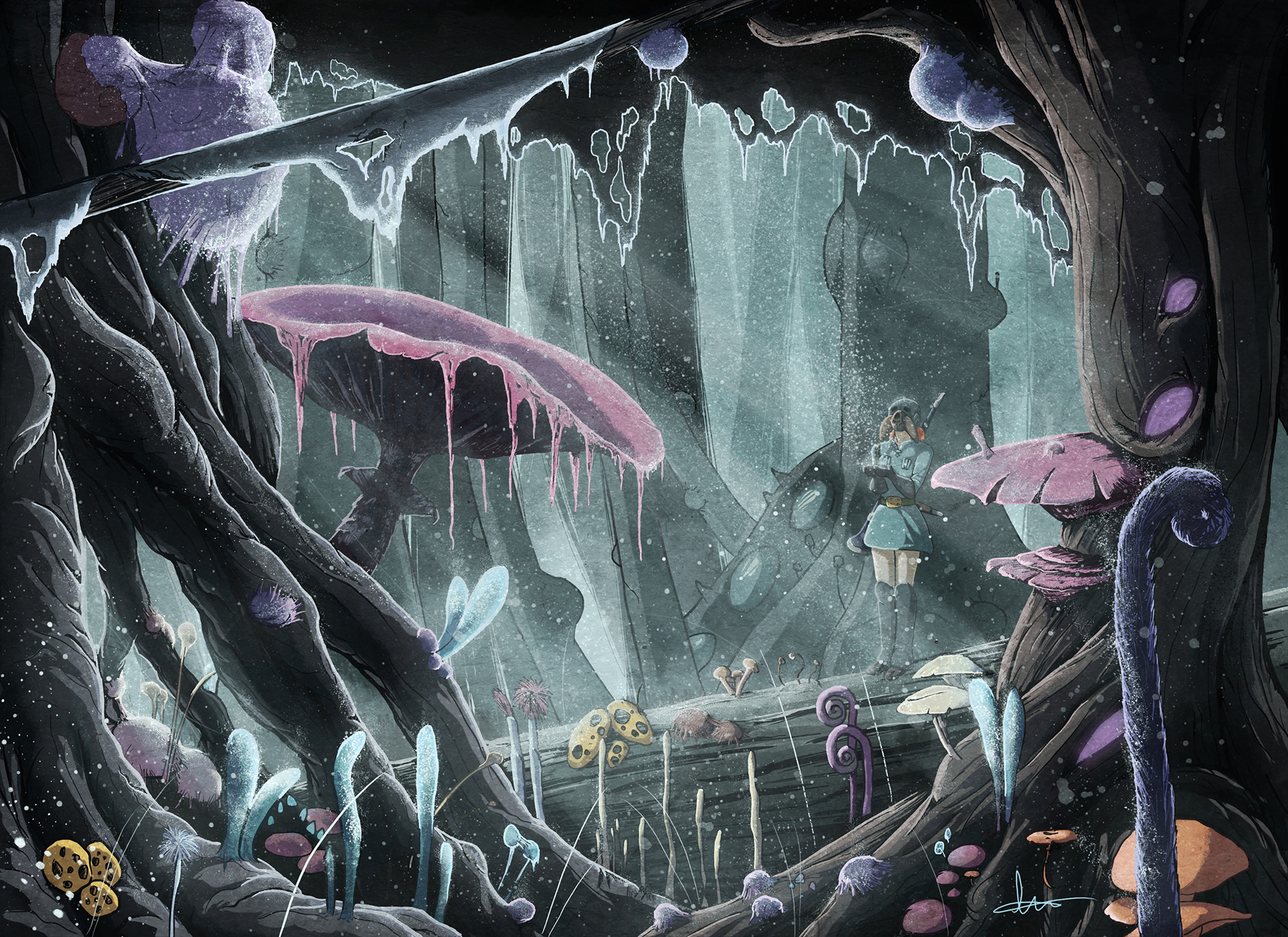 ArtStation - The Toxic Forest