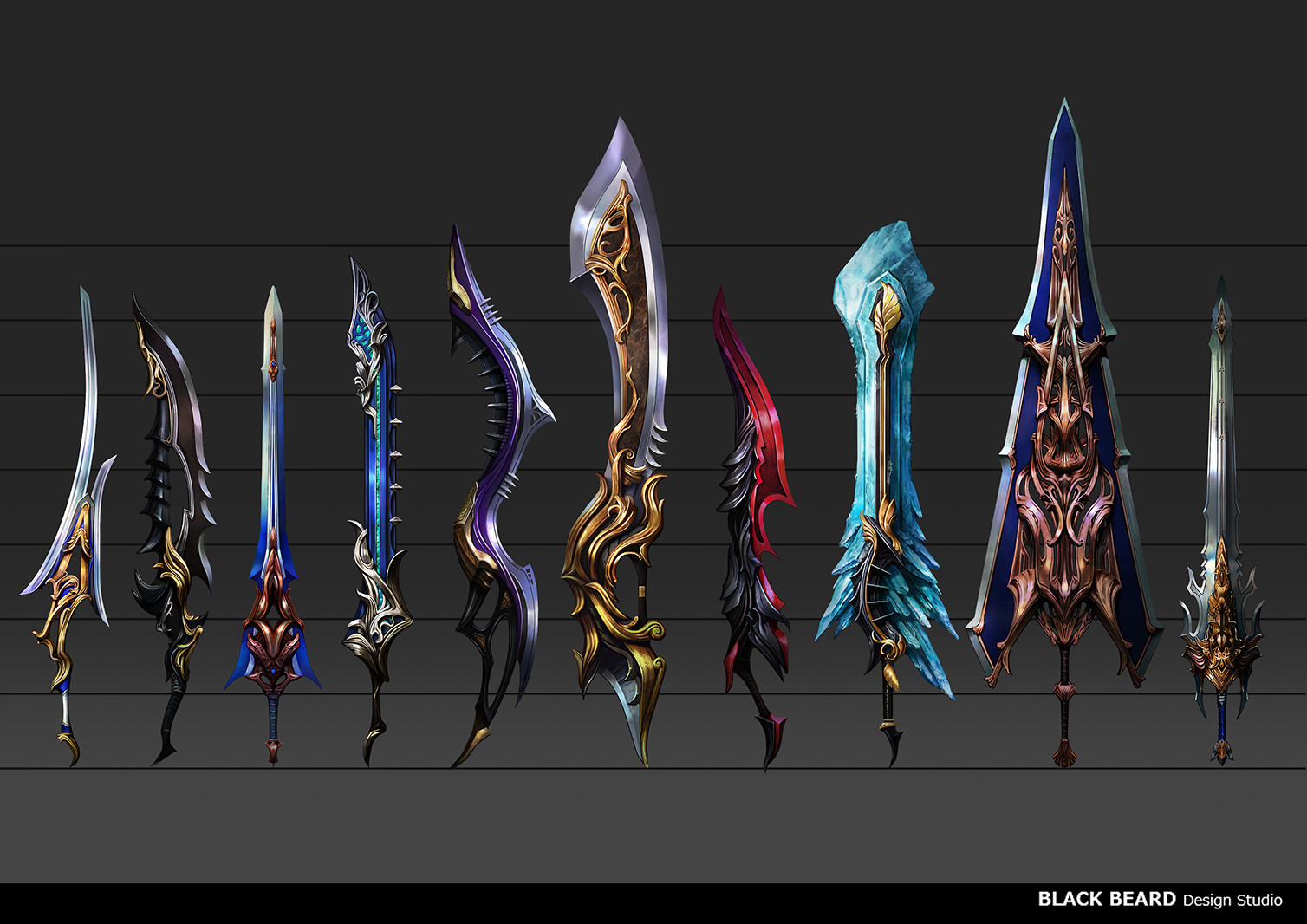 ArtStation - sword design