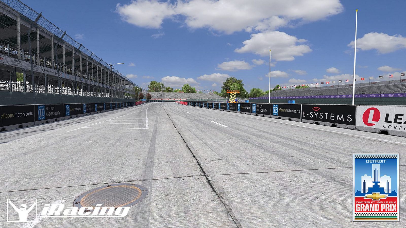 ArtStation - iracing belle isle track