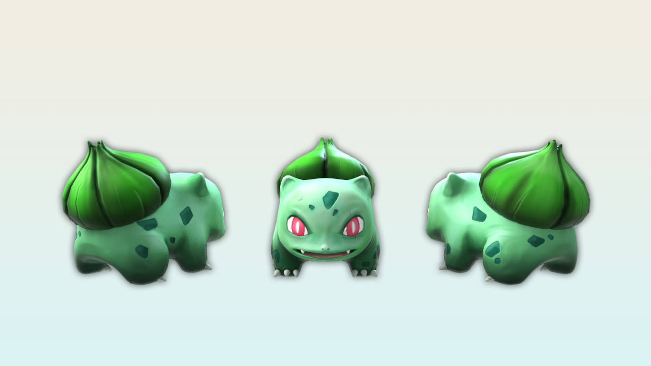 Bulbasaur Side View