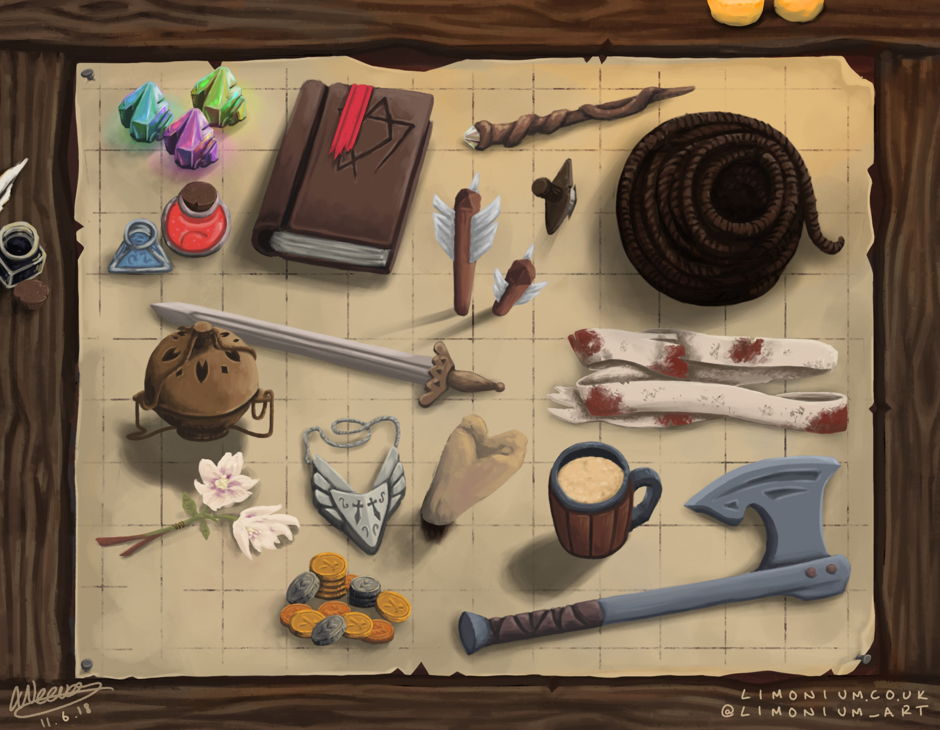 Joe Neeves - The Adventurer's Table (D&D)