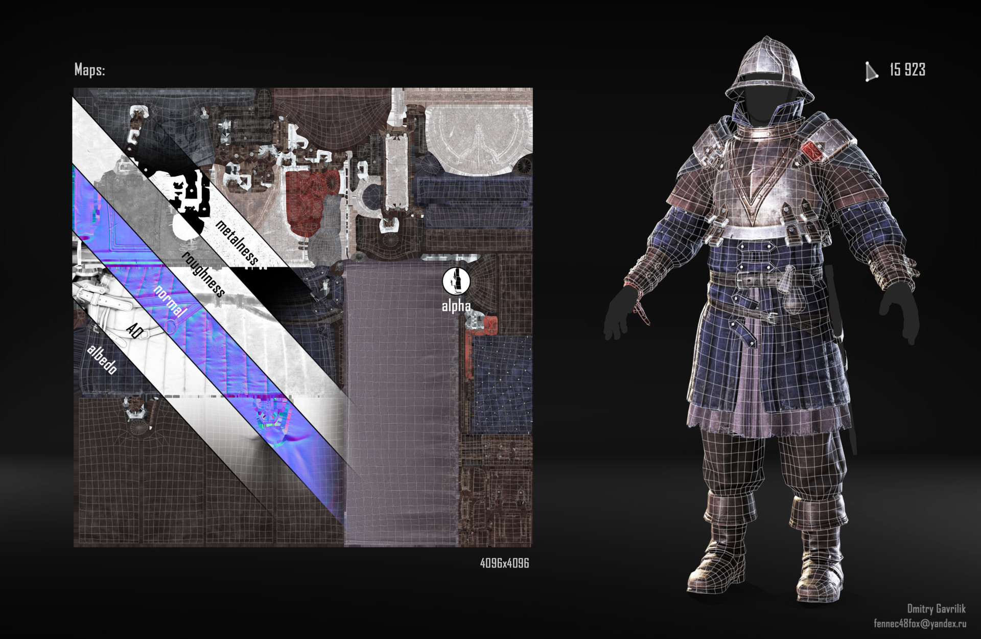 Dmitry Gavrilik - City guard armor
