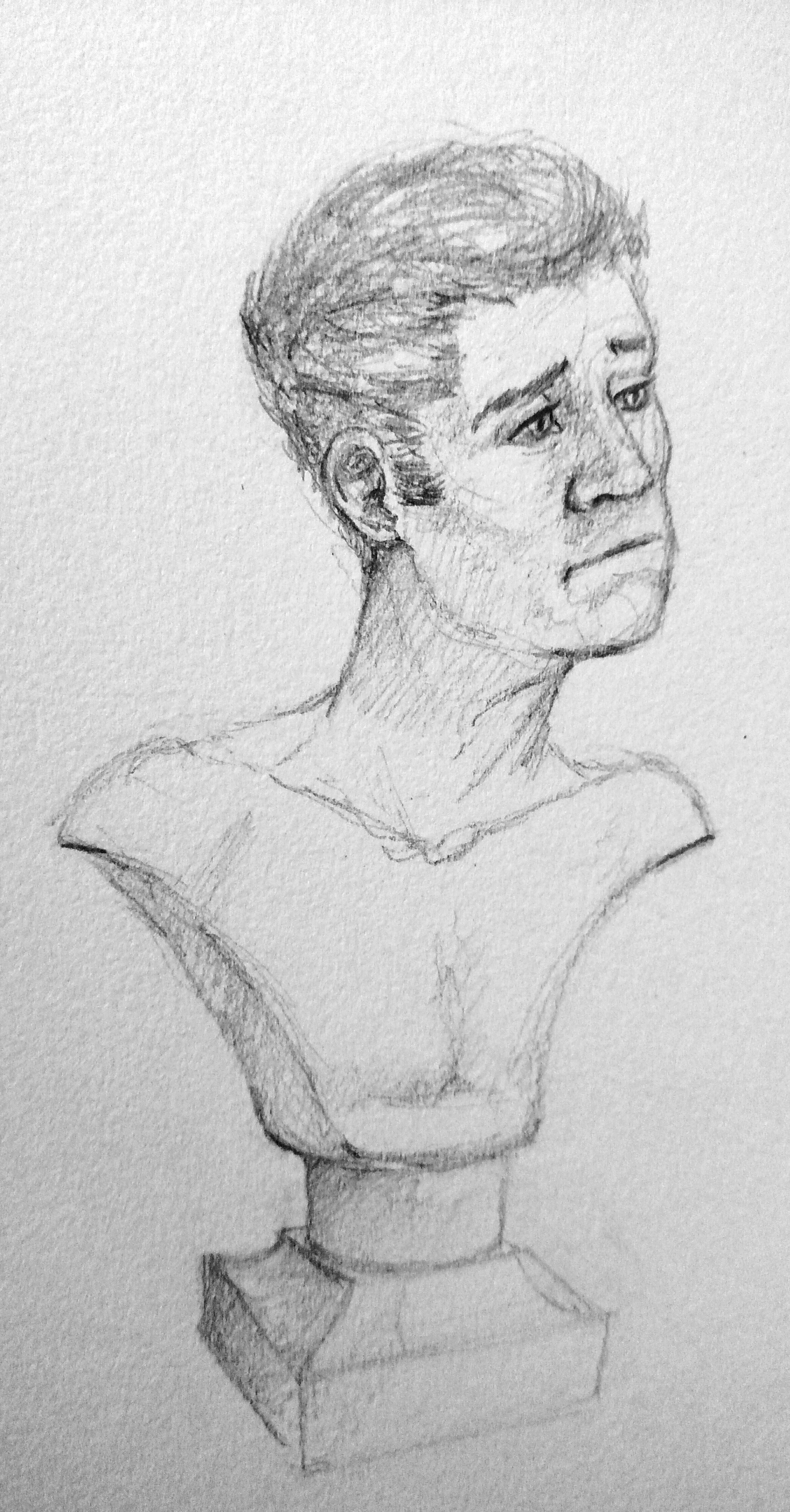 ArtStation - Bust of a Man