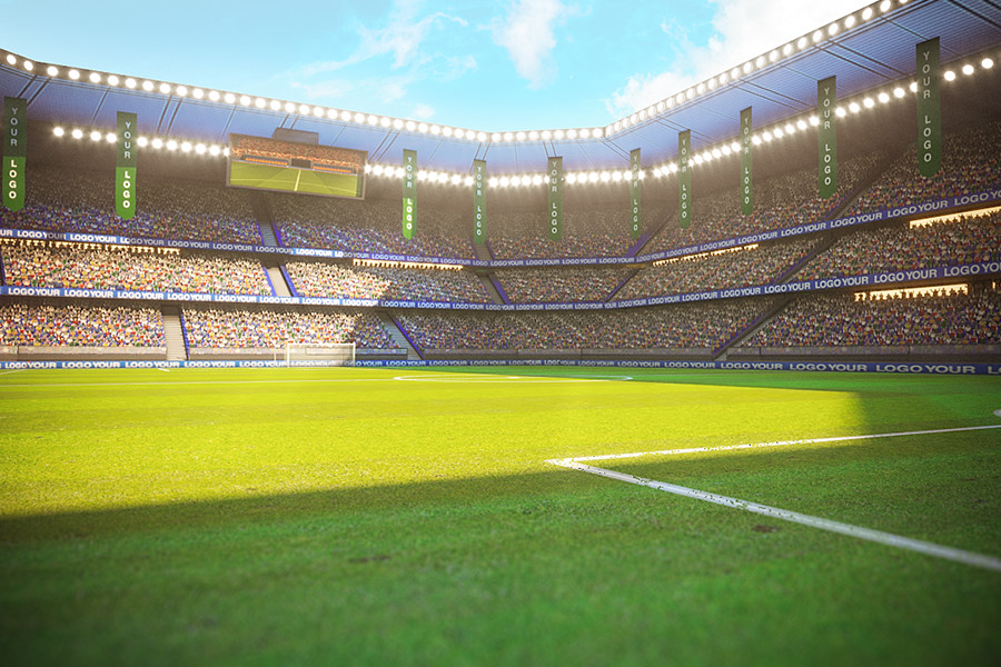 Low Poly Lab - Game Ready 3D Football Stadiums