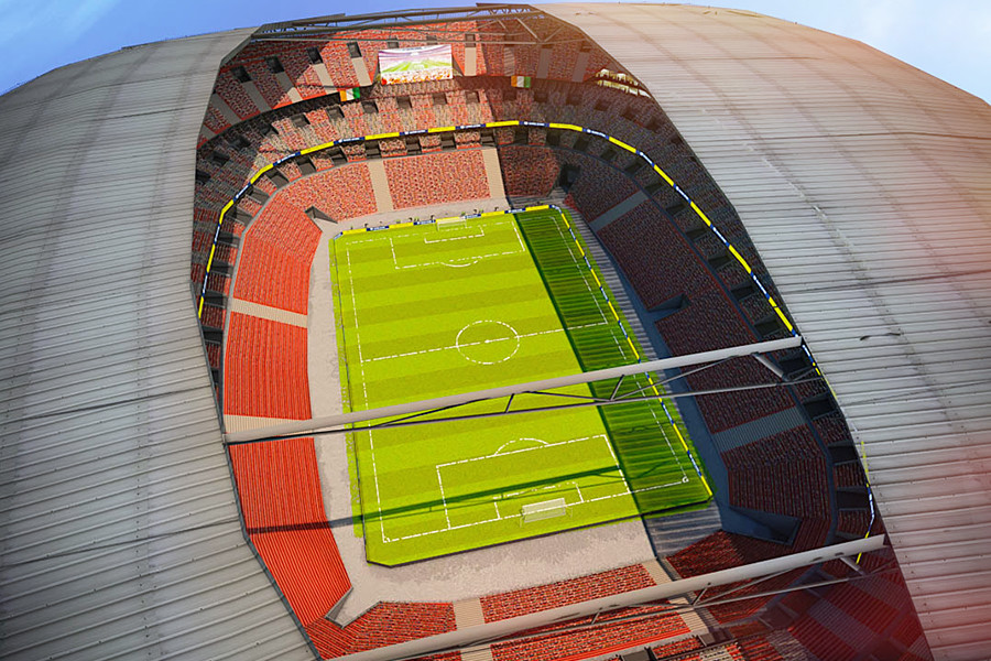 ArtStation - Game Ready 3D Football Stadiums