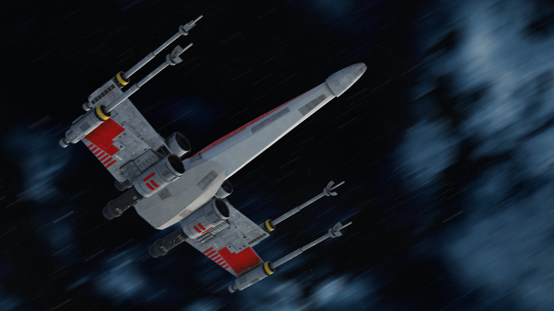 Stephan Deutsch - X-Wing Star Wars fan art