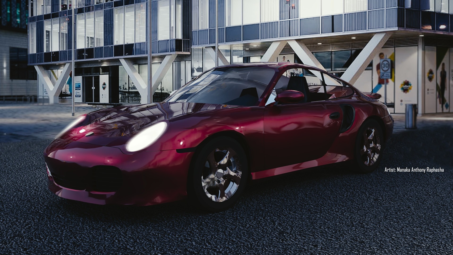 ArtStation - Porsche render