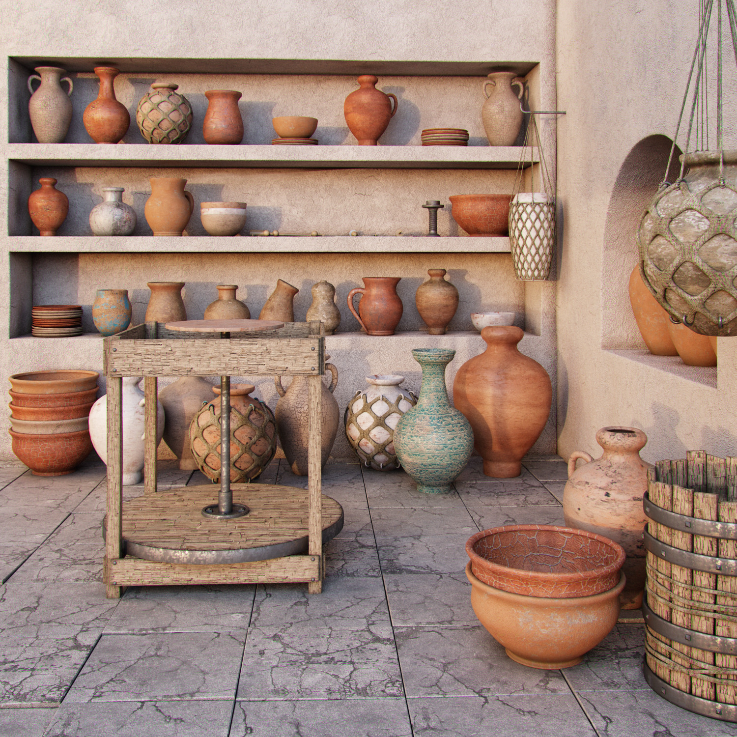 ArtStation - Pottery workshop