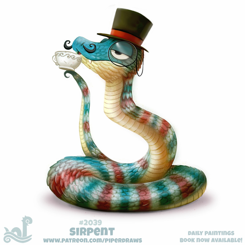 ArtStation - Daily Paint 2039# Sirpent
