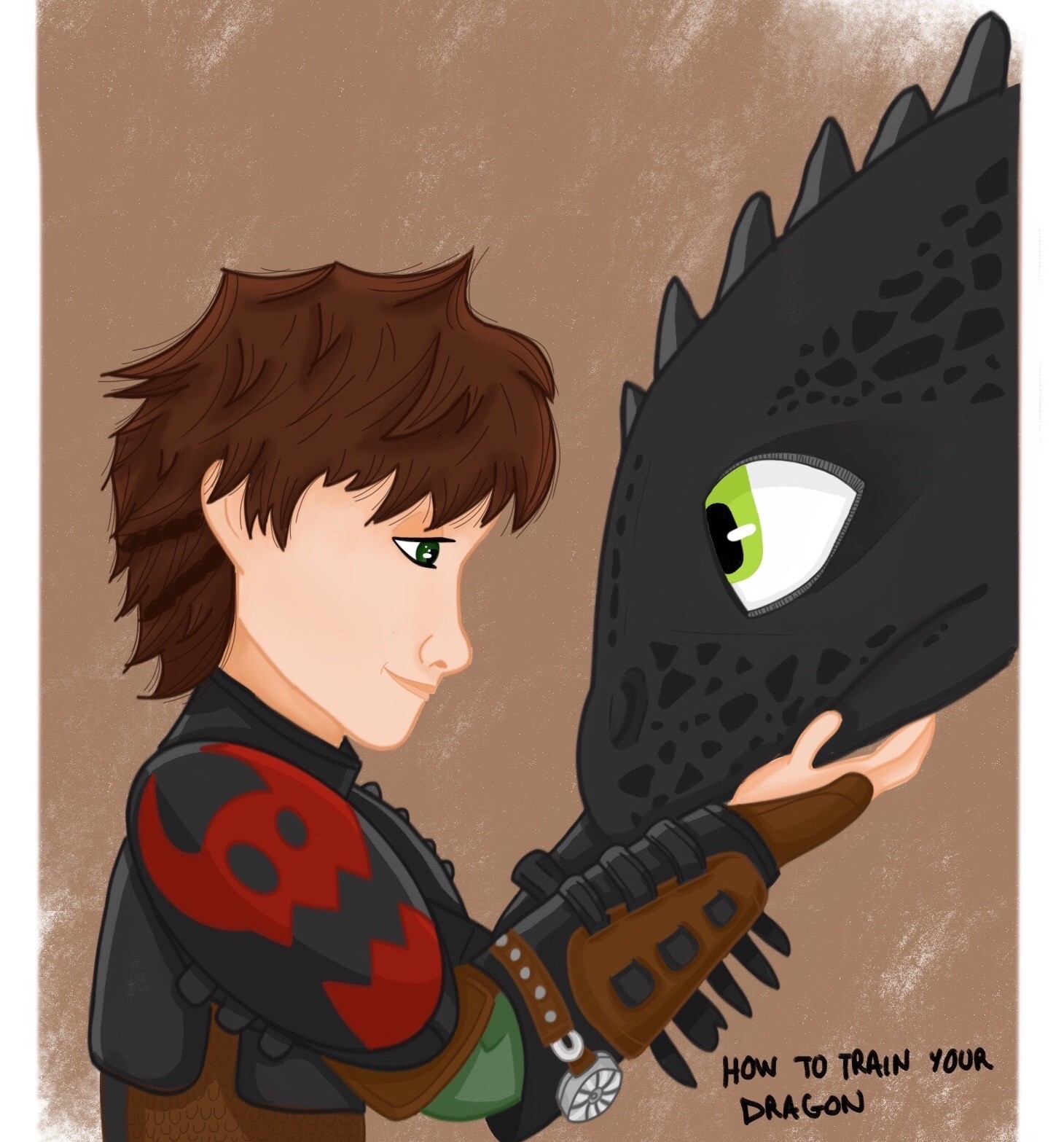 ArtStation - Hiccup and Toothless