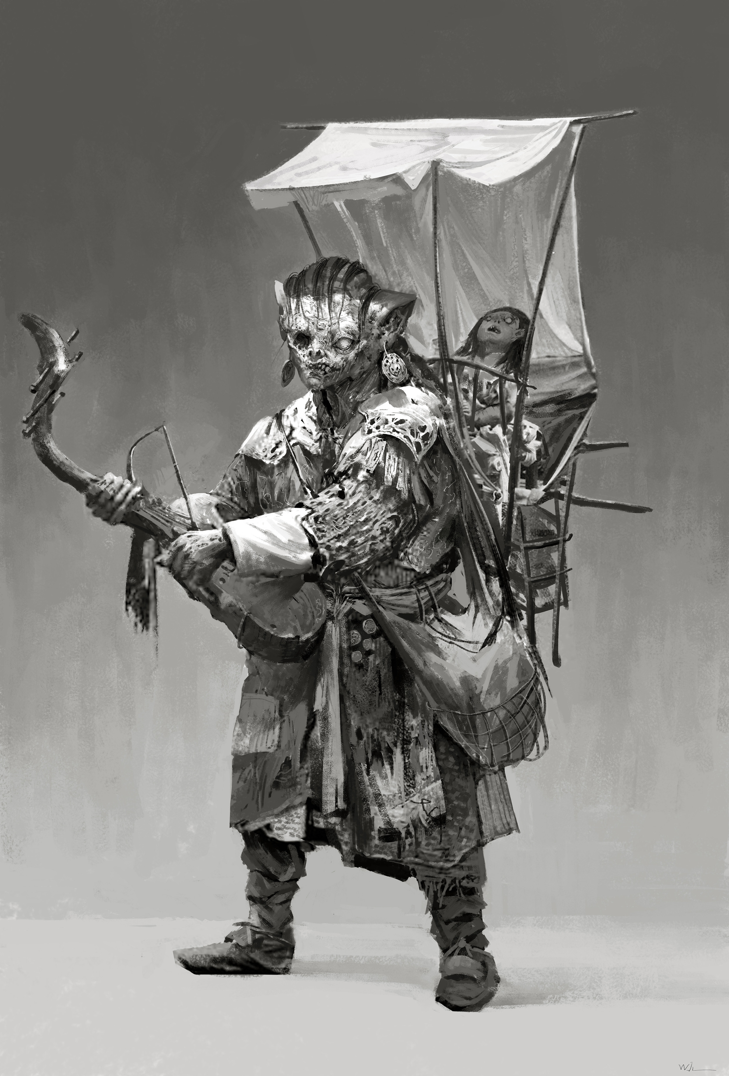 Junling Wang - Character design