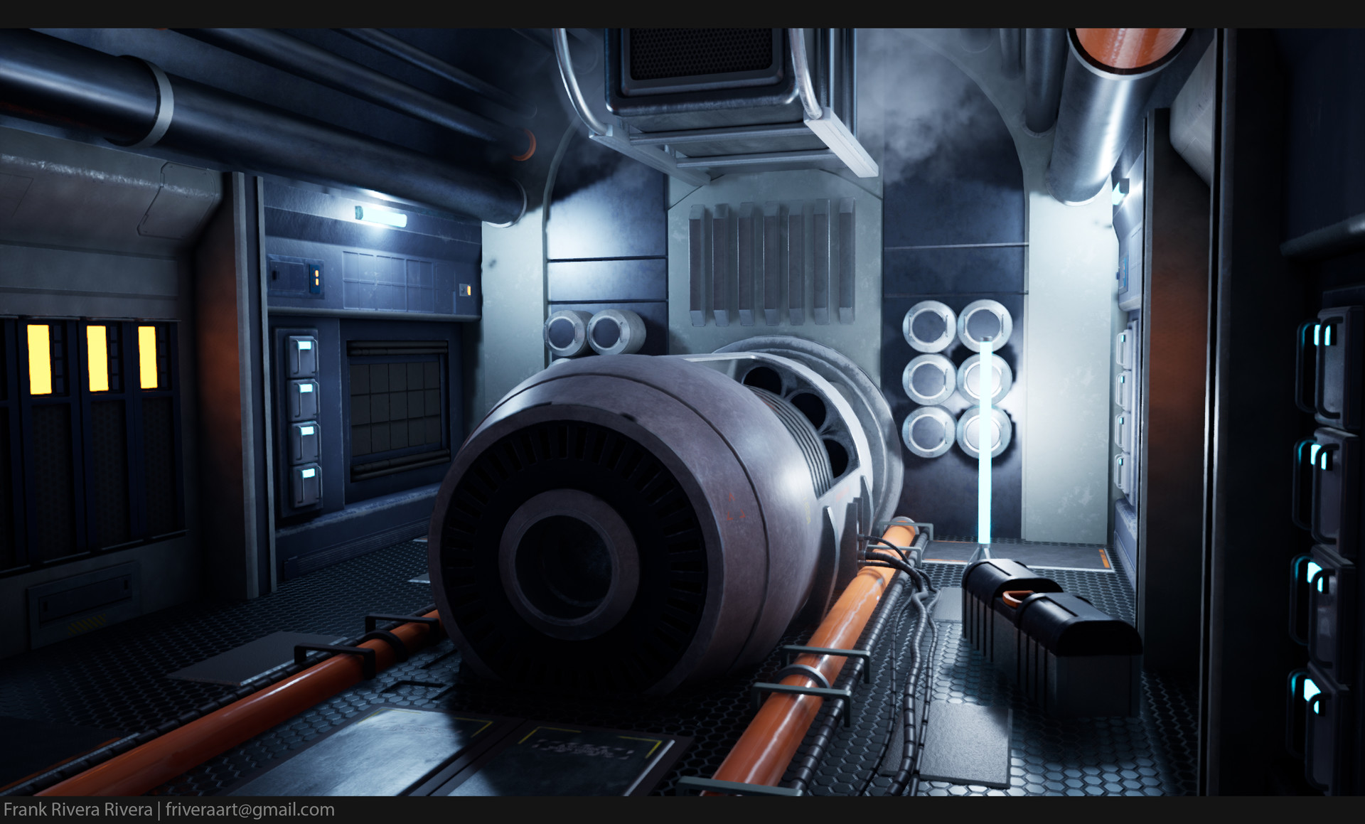ArtStation - Engine Room