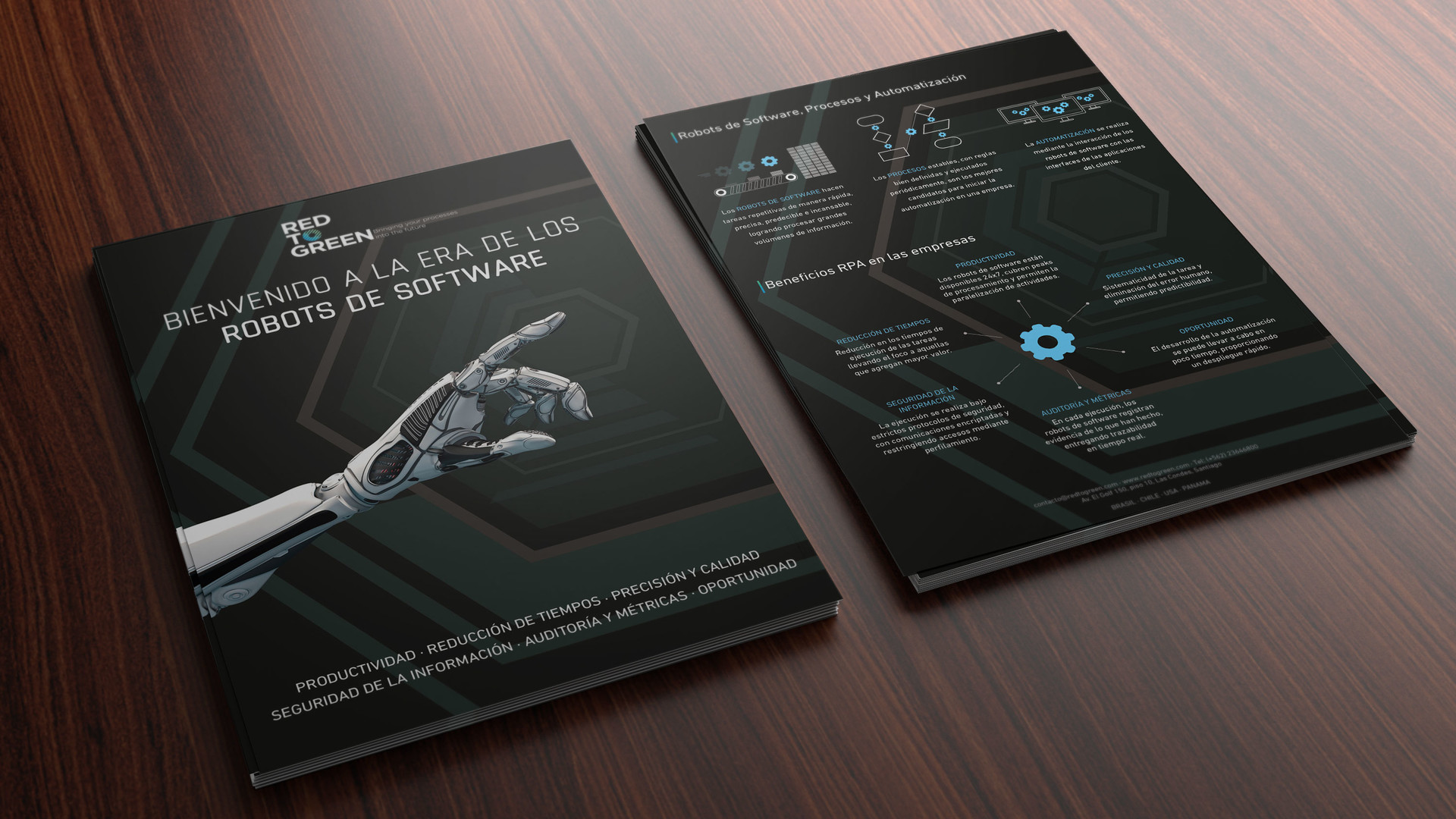 ArtStation - Robotic Process Automation - flyer design