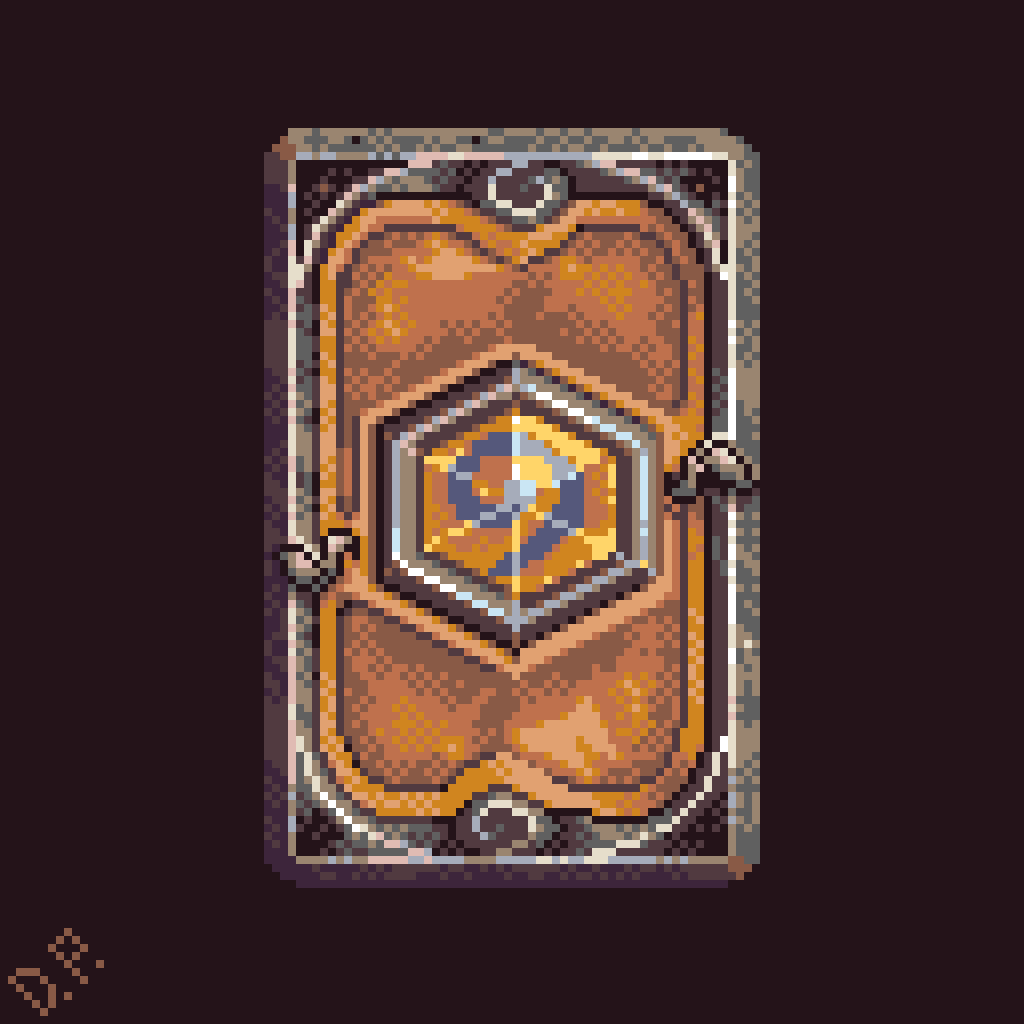 ArtStation - Heartstone legendary card back
