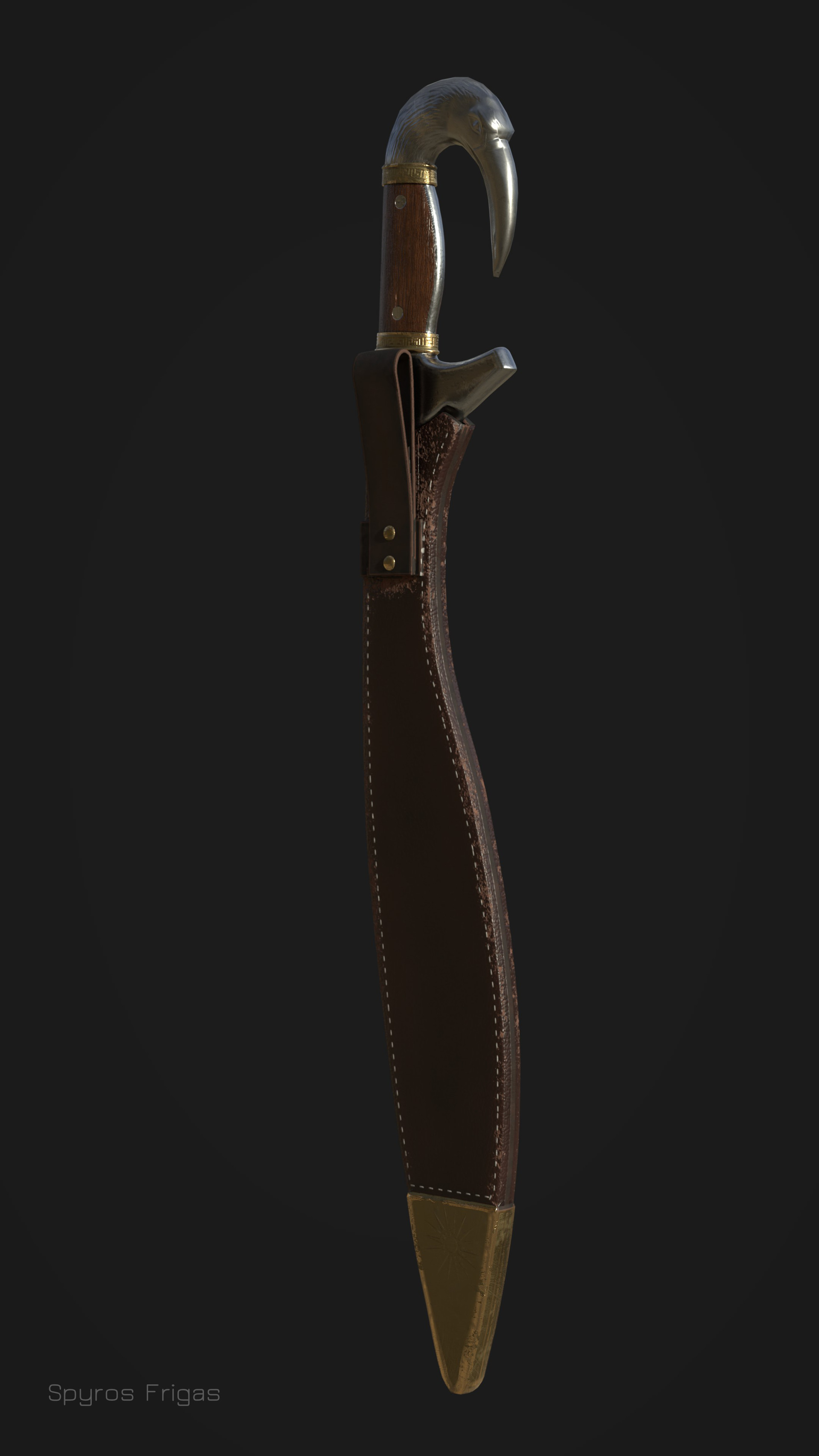 Spyros Frigas - The Kopis, ancient Greek sword