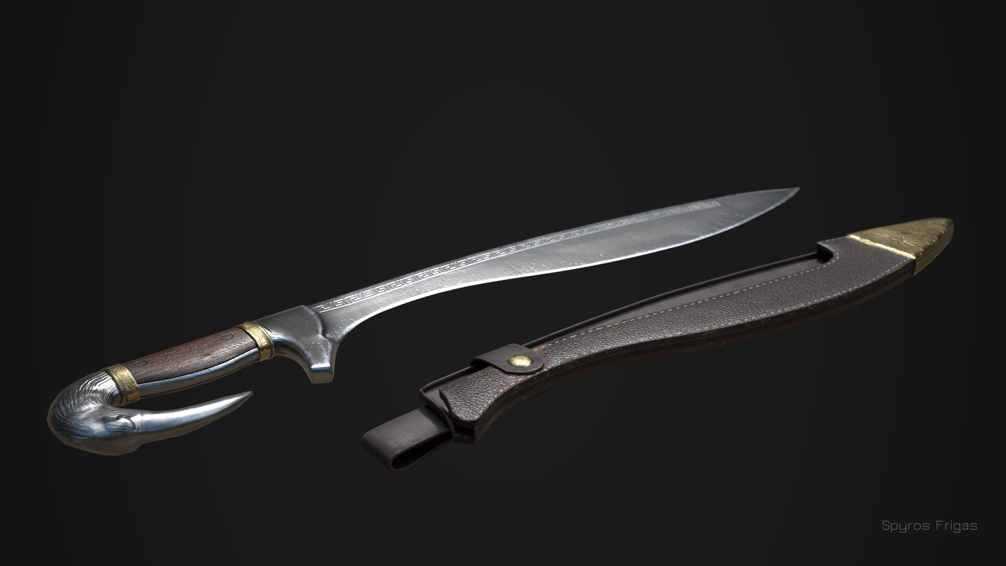 greek kopis forged in fire