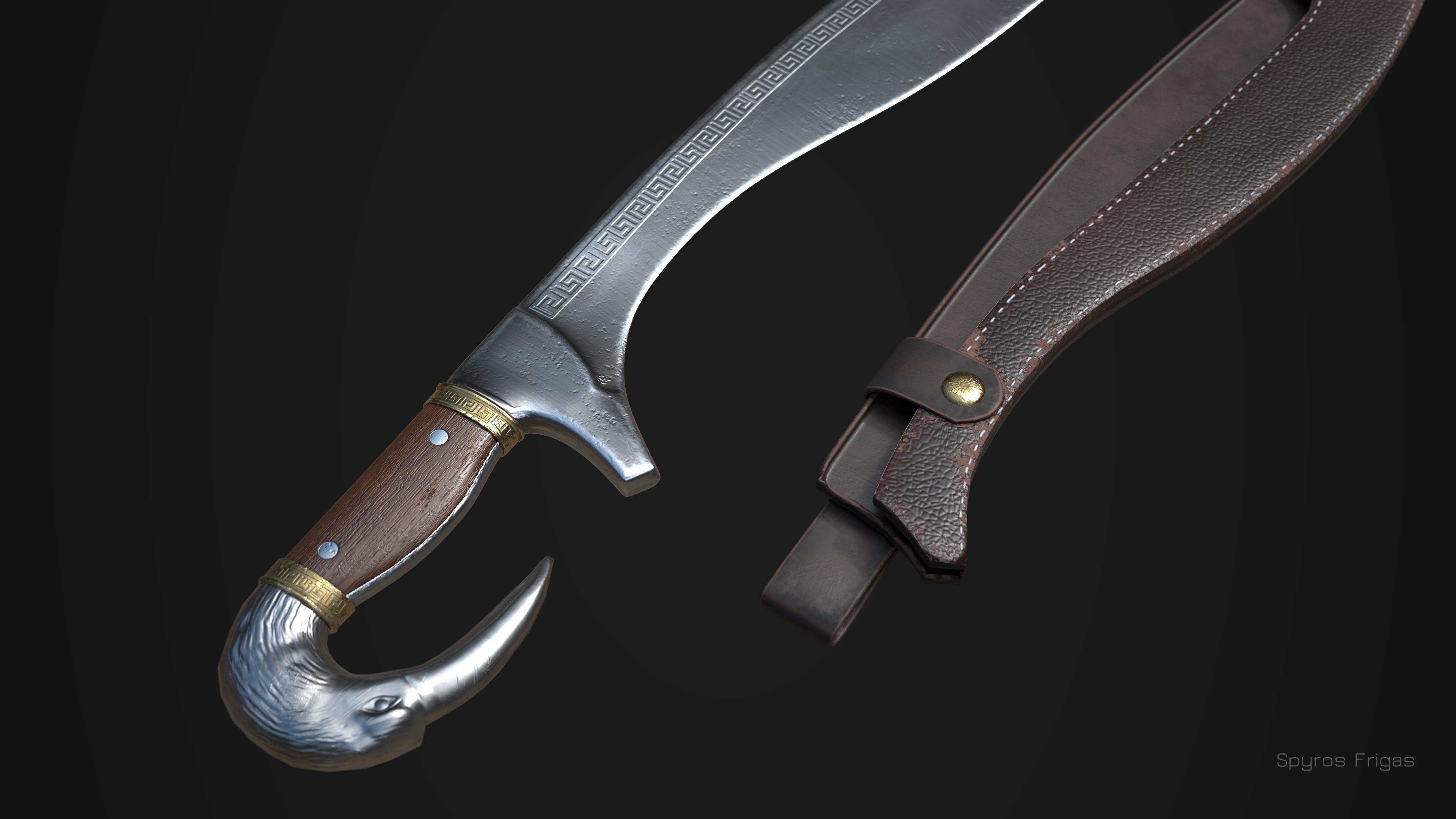 Spyros Frigas - The Kopis, ancient Greek sword