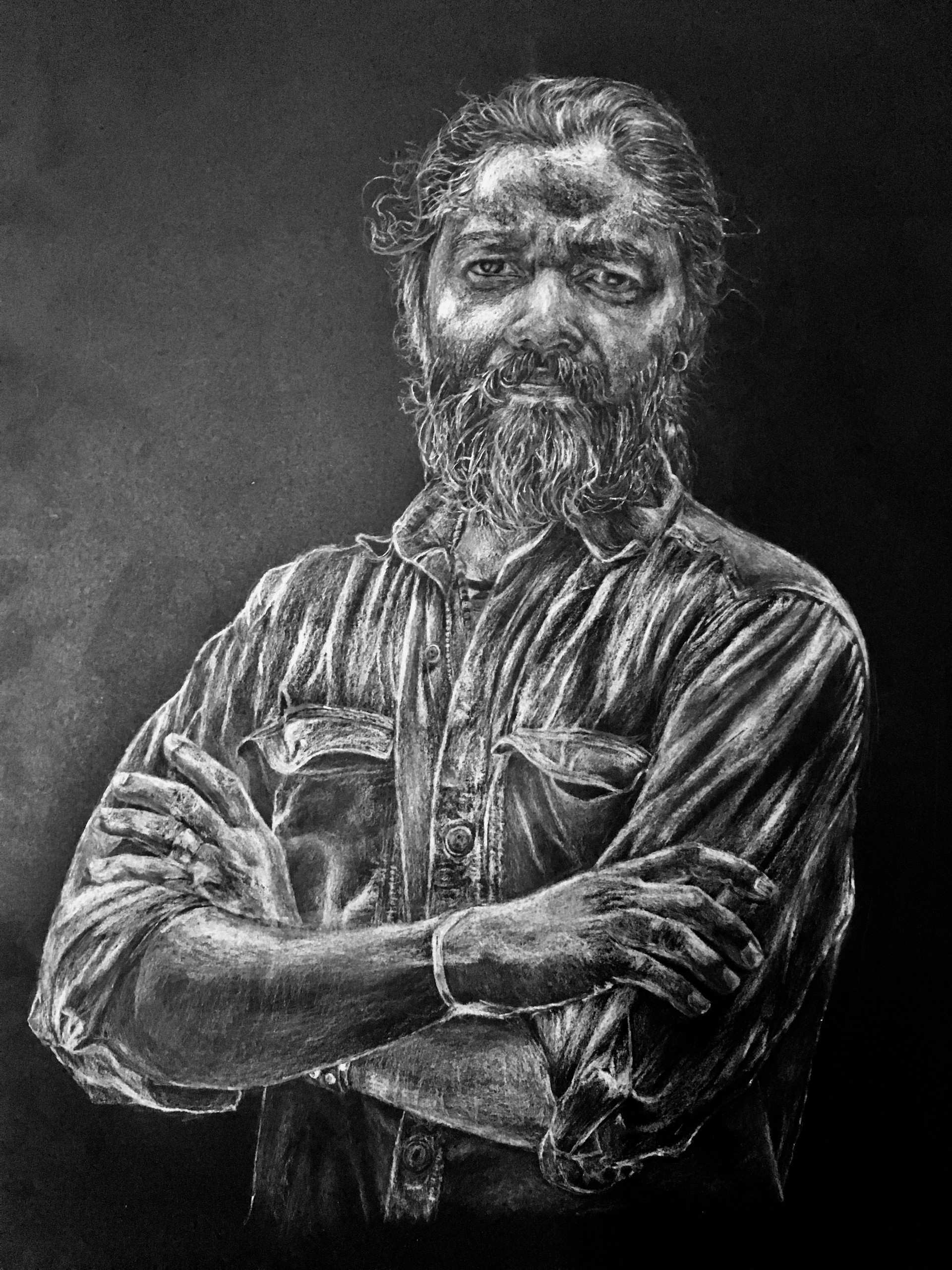 ArtStation - white pencil work