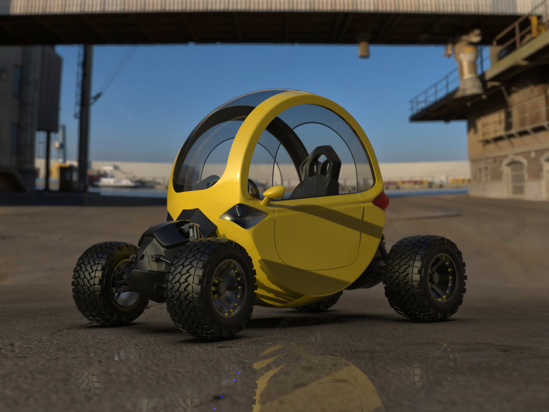 ArtStation - Pod Vehicle Concept