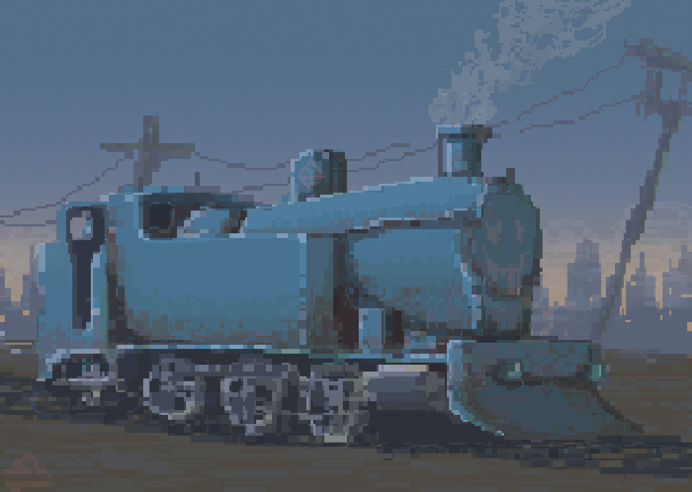 ArtStation - Thomas and the doom train.