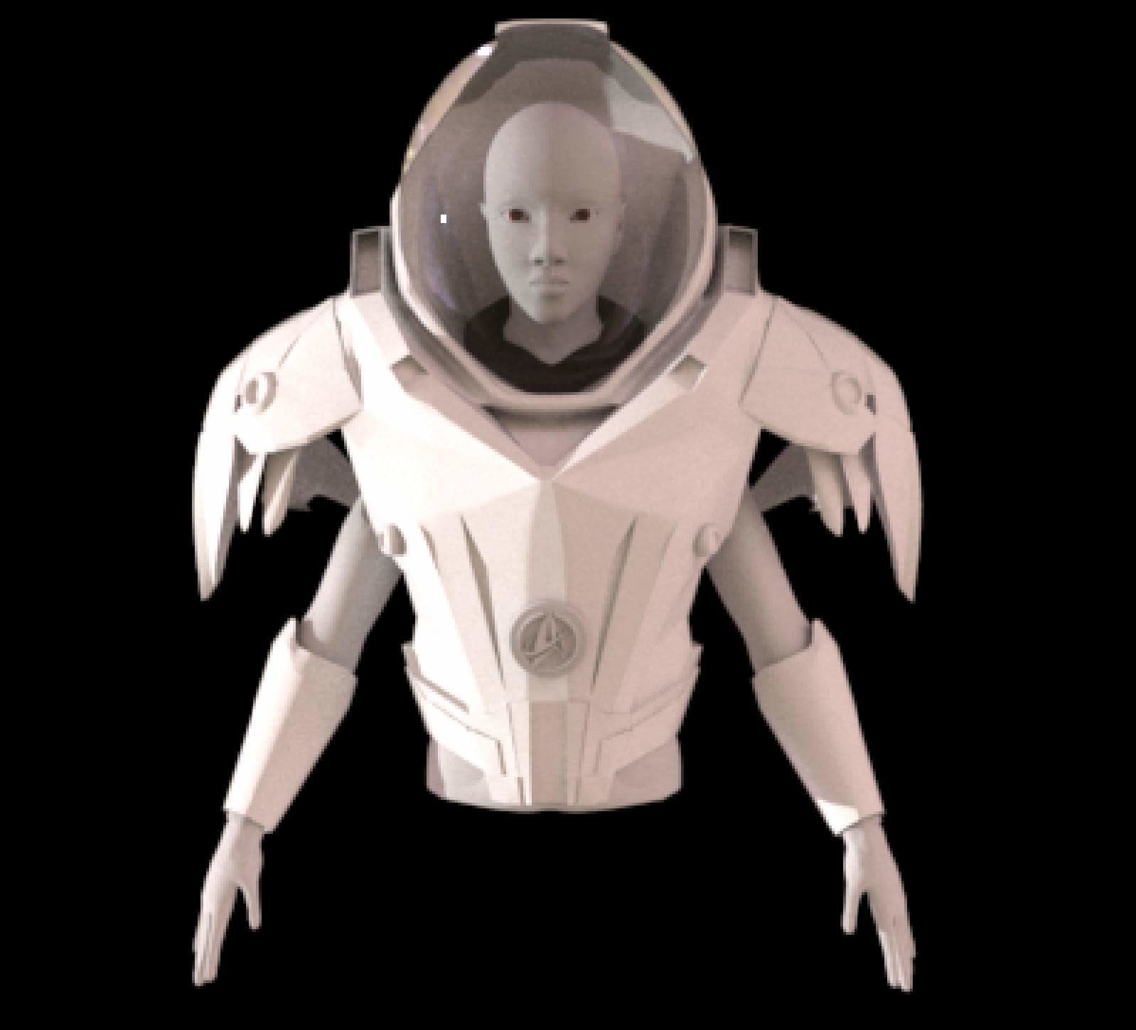 William Blake - Star Trek Michael Burnham with EVO suit