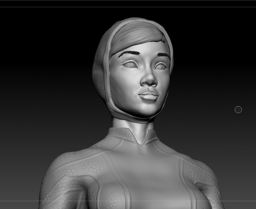 William Blake - Star Trek Michael Burnham with EVO suit