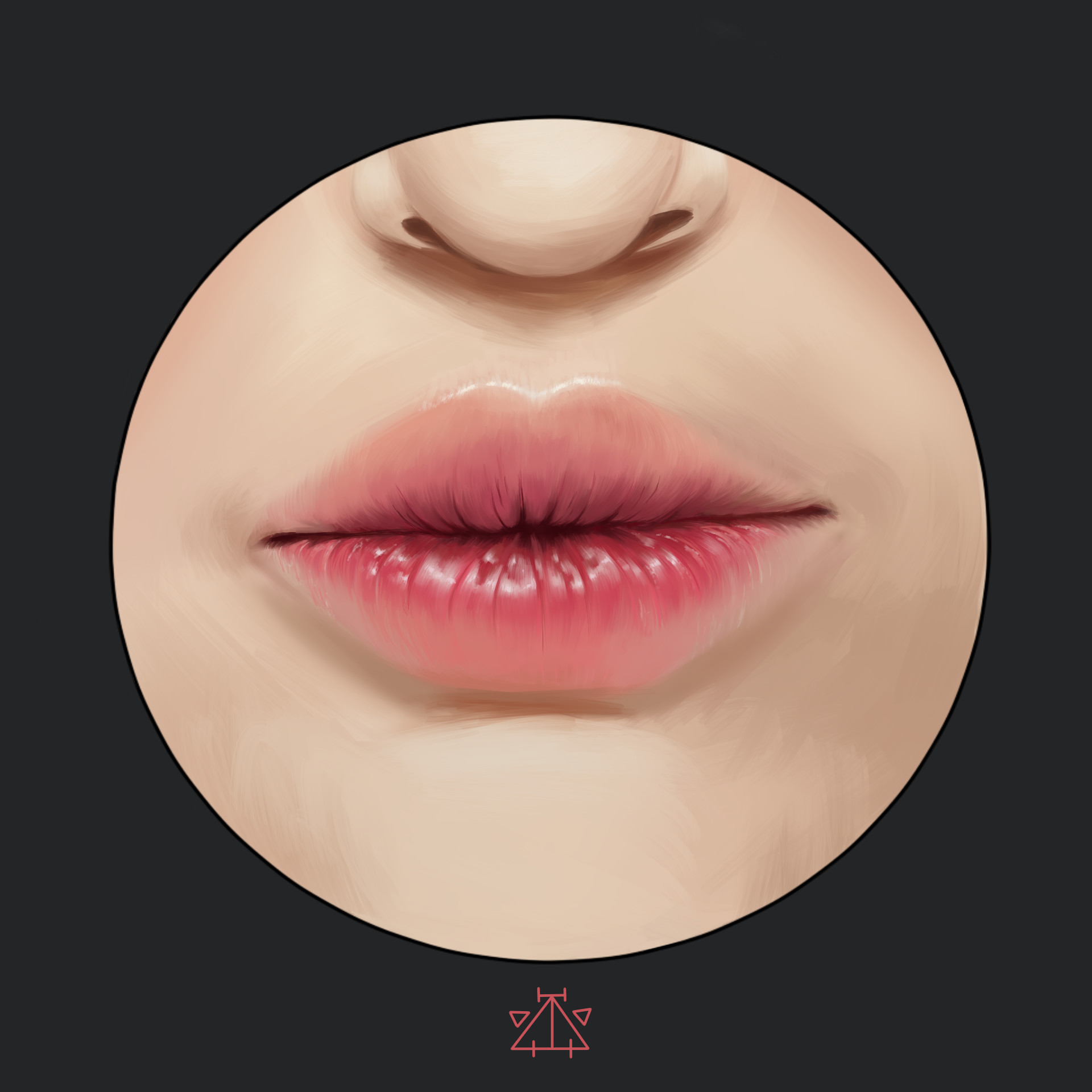 ArtStation - Lips Study 2.