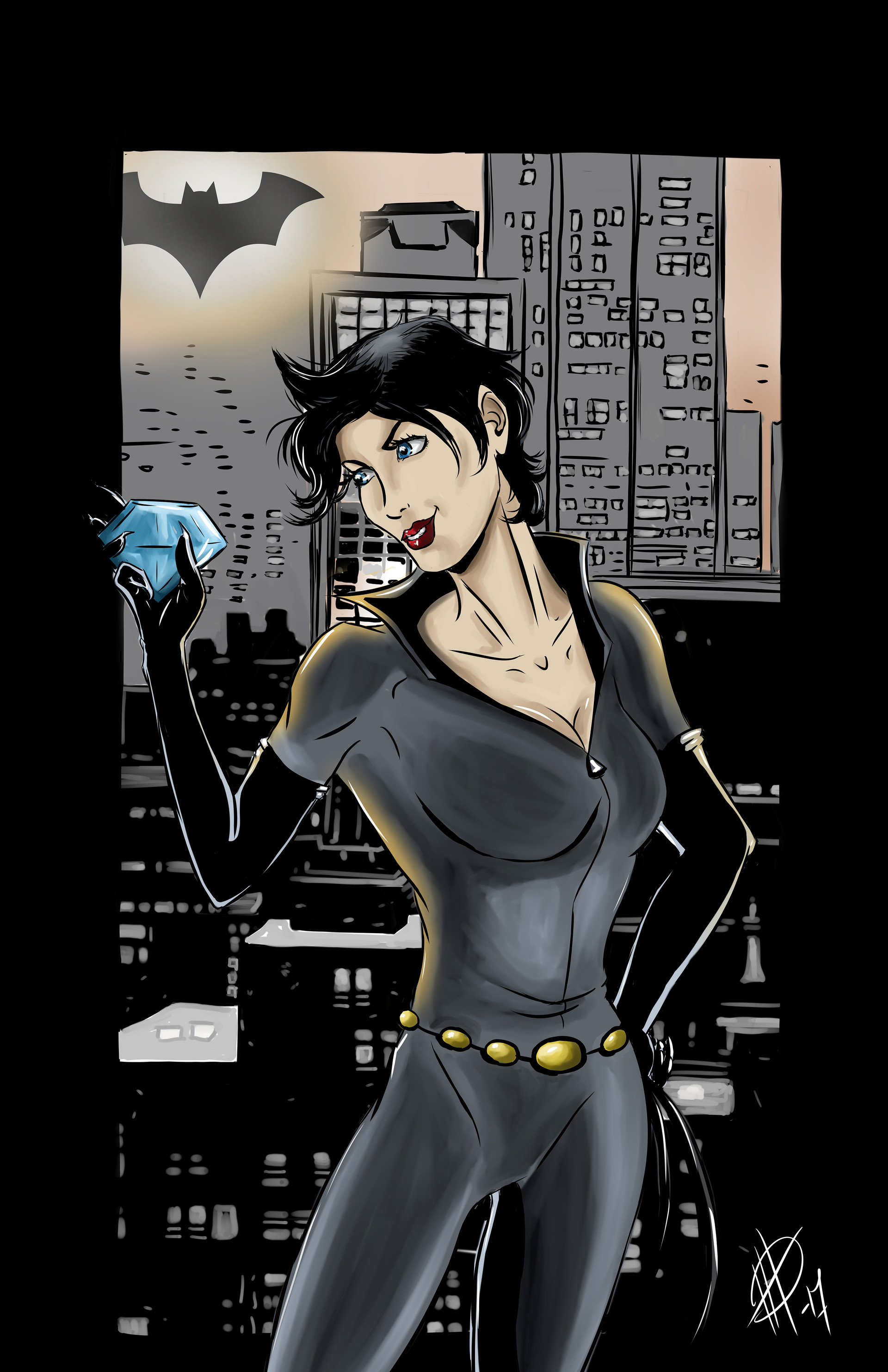 Alexa Wayne - Superheroes Commission