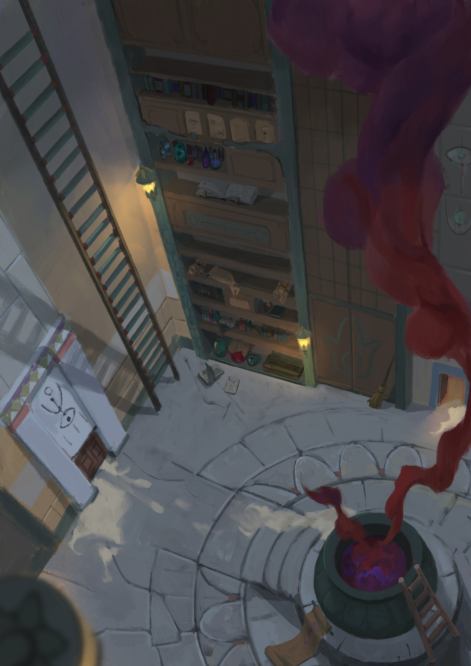 ArtStation - Alchemist's house