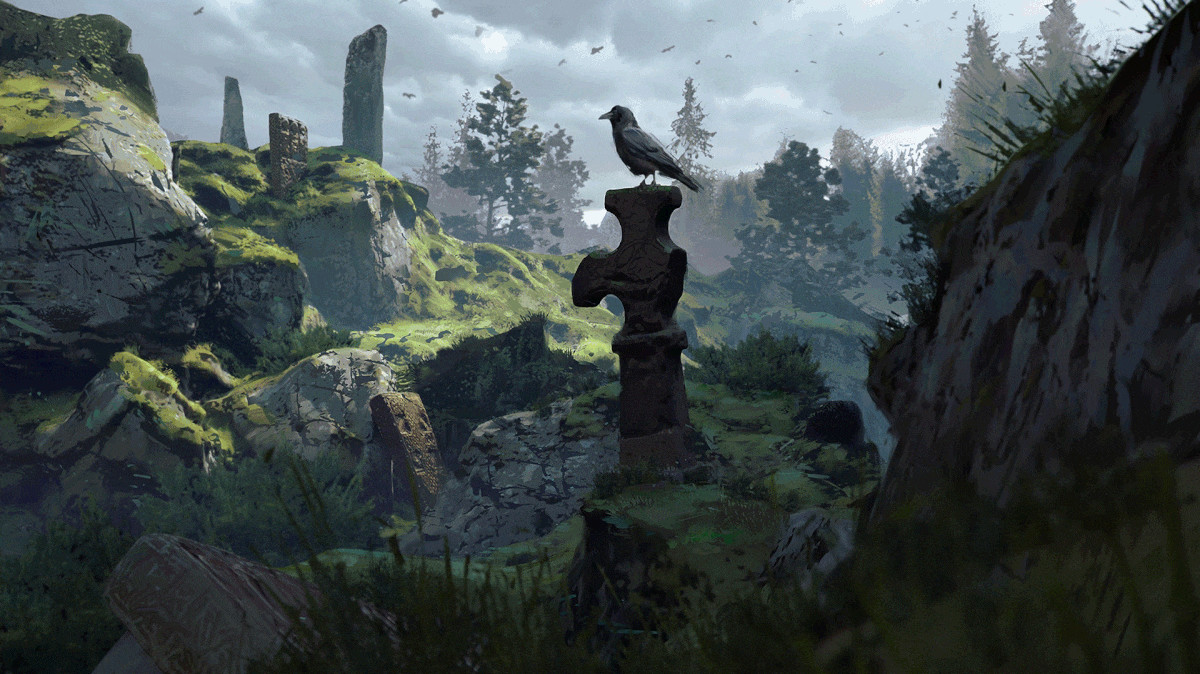 ArtStation - Raven valley