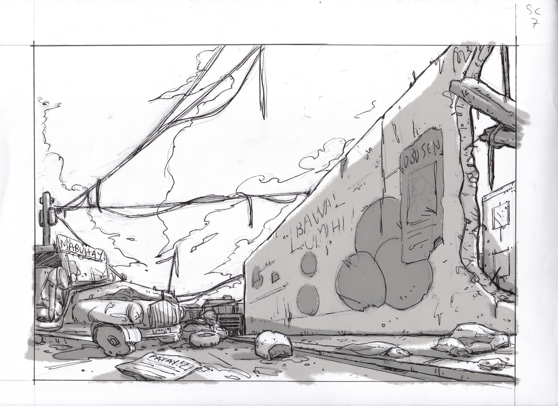 ArtStation - Thesis Backgrounds