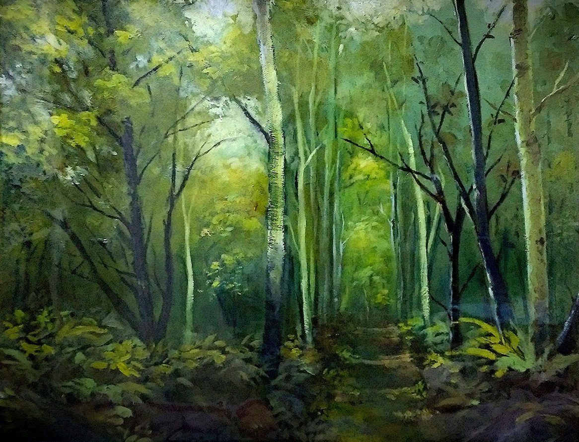 ArtStation - Hand-Paint_Forest