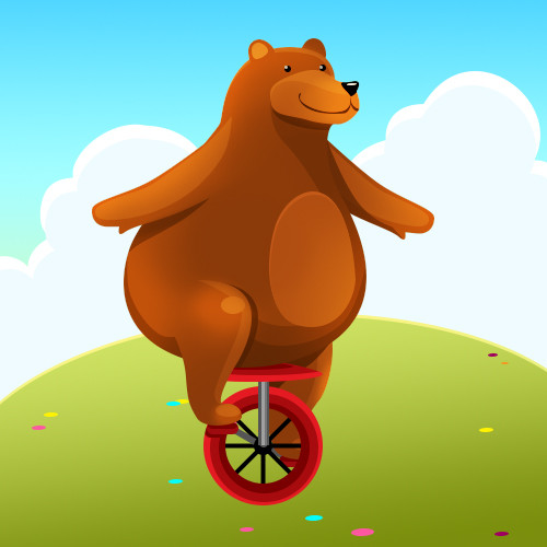Bears On Unicycles