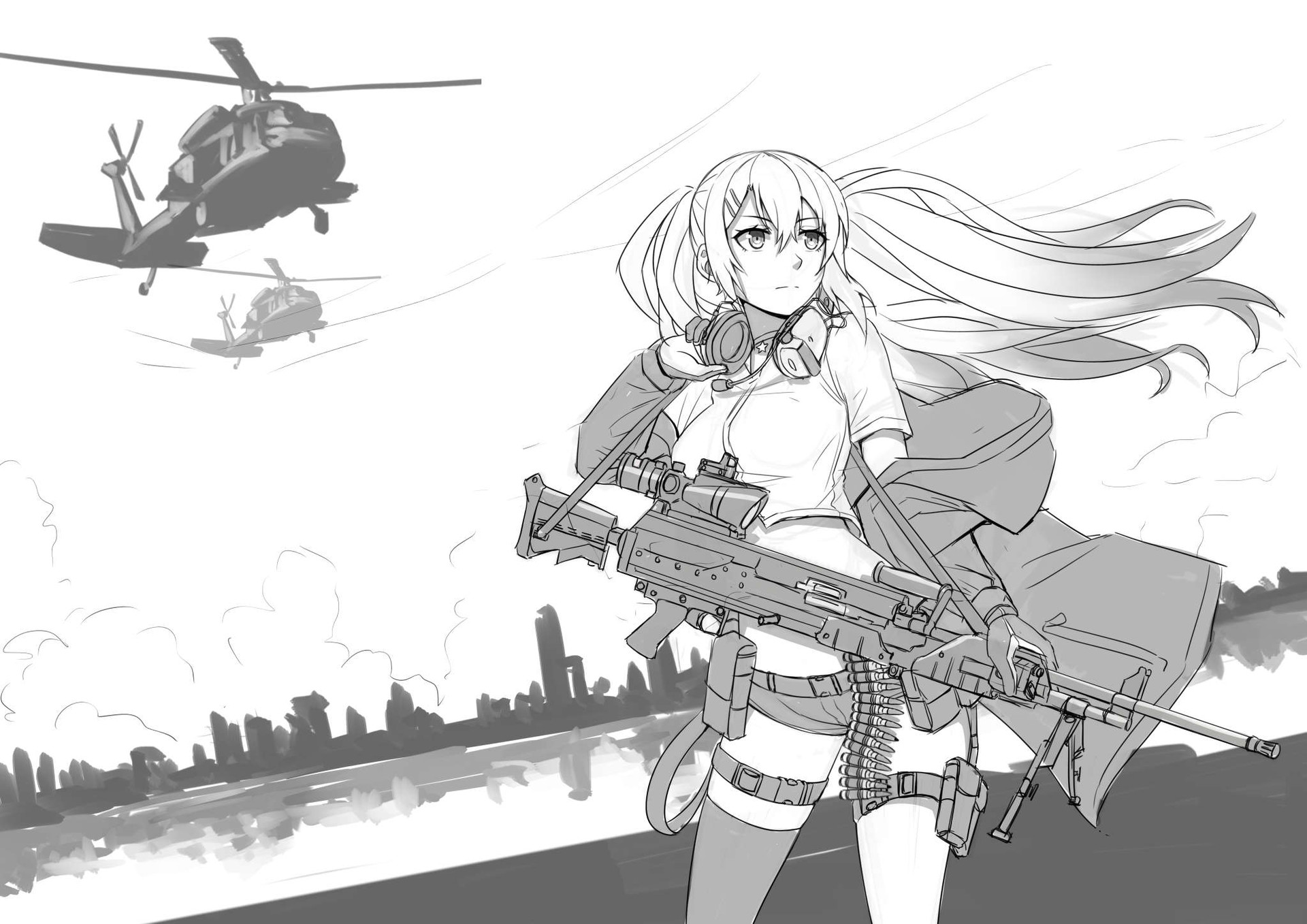 Andy Wu - LWMMG - Girls Frontline