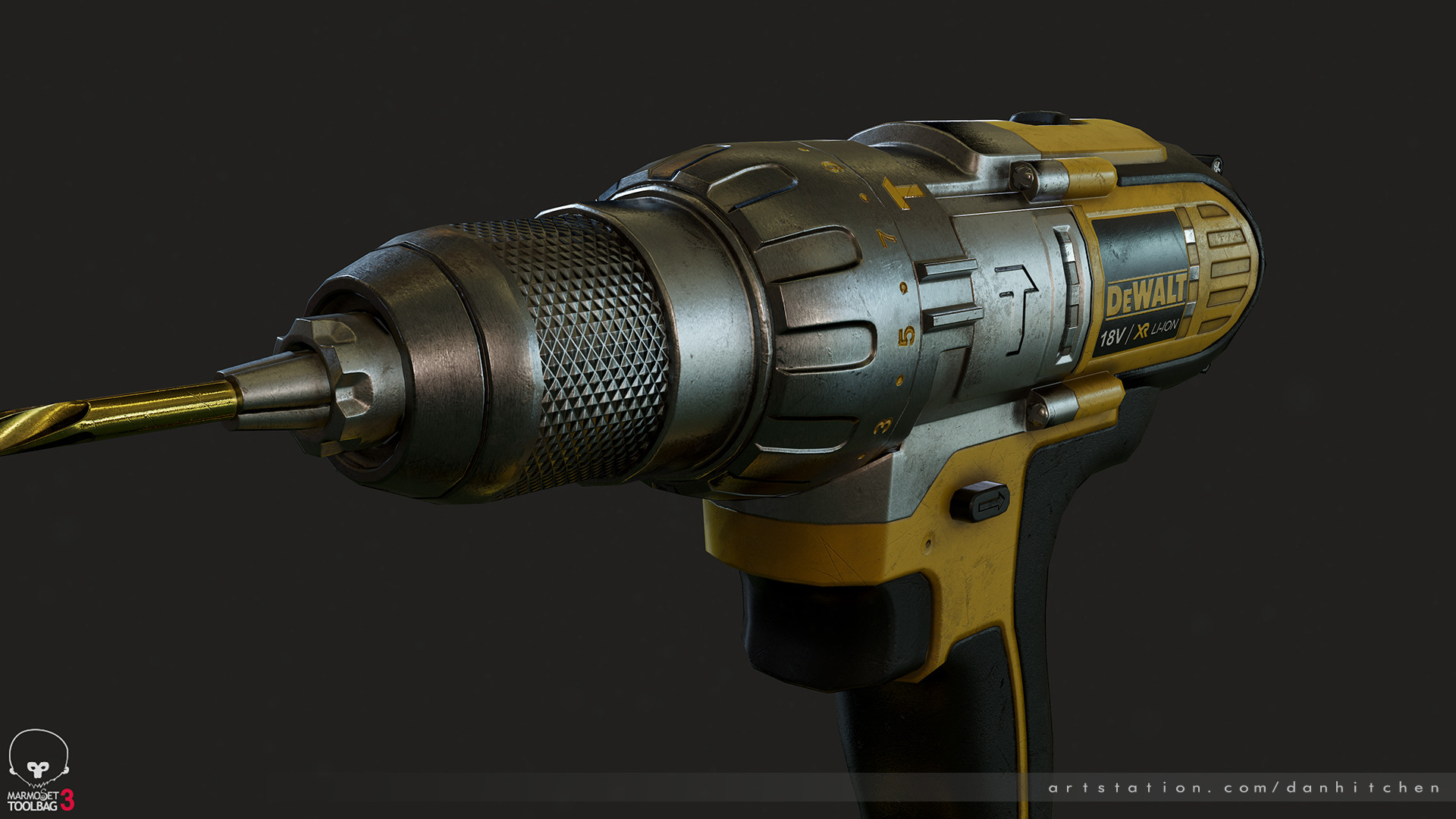 Dan Hitchen - Dewalt Drill